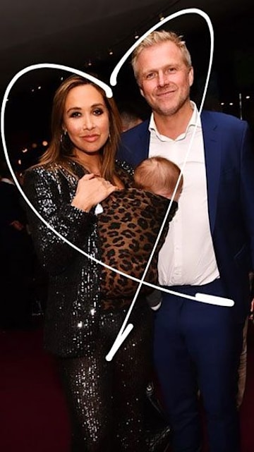 Myleene Klass' sequin Zara suit is too sparkly for words | HELLO!
