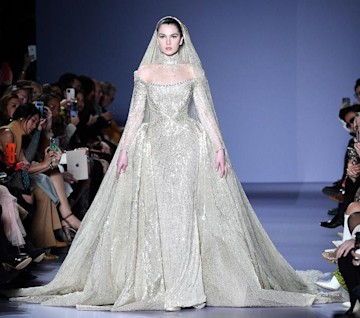 Liam Payne's girlfriend Maya Henry walks for Georges Hobeika in ...