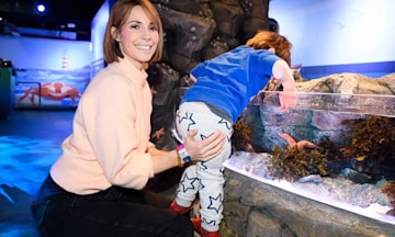 Alex Jones wears Marks & Spencer trainers with the cosiest jumper to ...