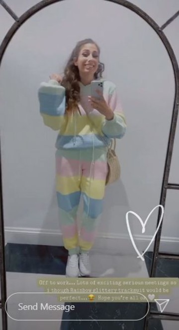 Loose Women star Stacey Solomon wears out-of-this-world tracksuit to ...