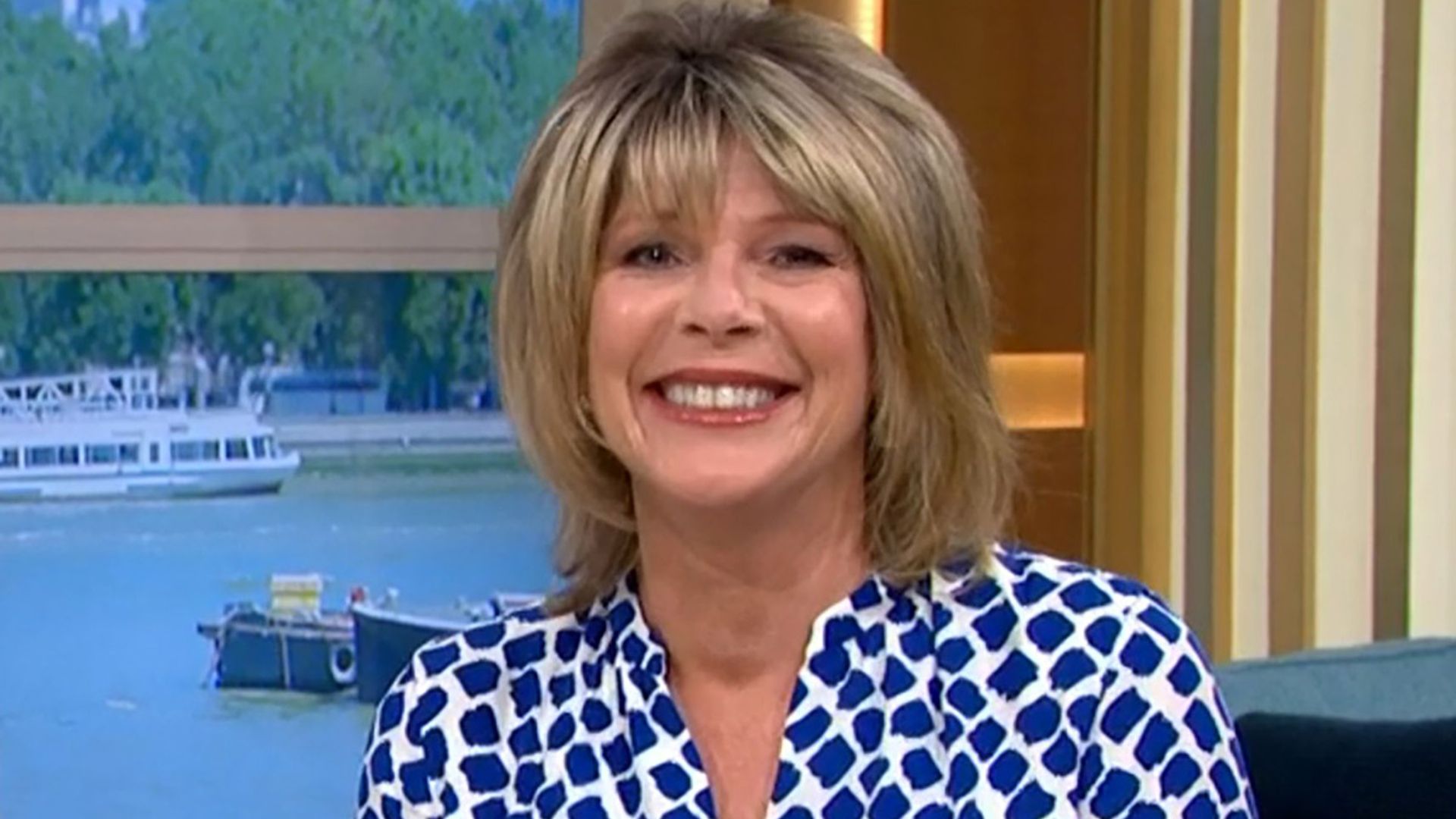 Ruth Langsford stuns in bargain £14 TESCO dress on This Morning | HELLO!