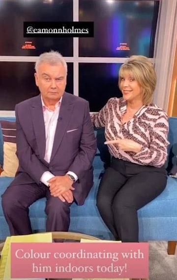 Ruth Langsford's flirty leopard print dress has fans swooning | HELLO!