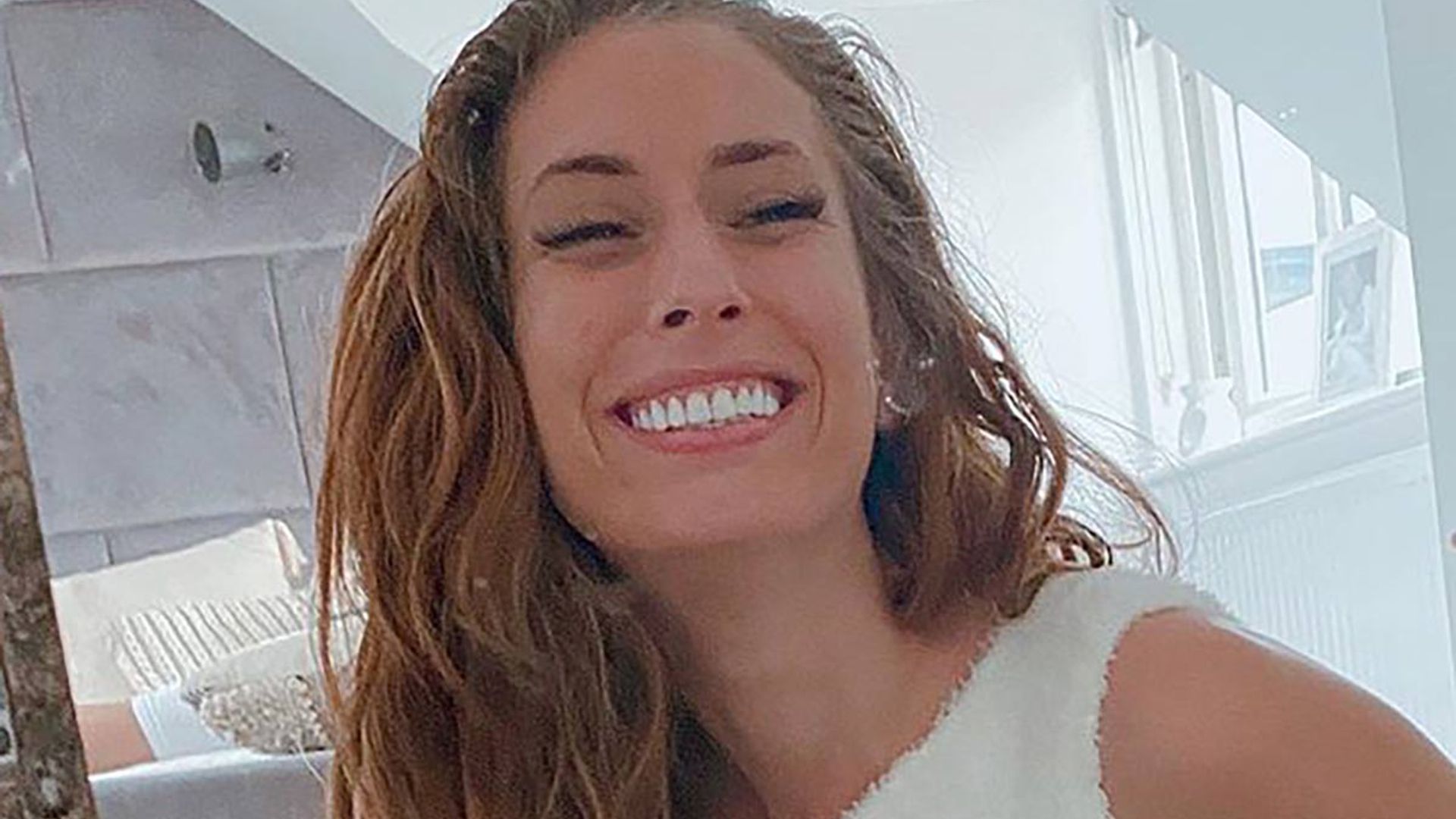 Stacey Solomon's unexpected rainbow outfit is incredible | HELLO!