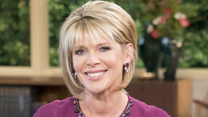 Ruth Langsford sends fans wild in plunging magenta dress | HELLO!
