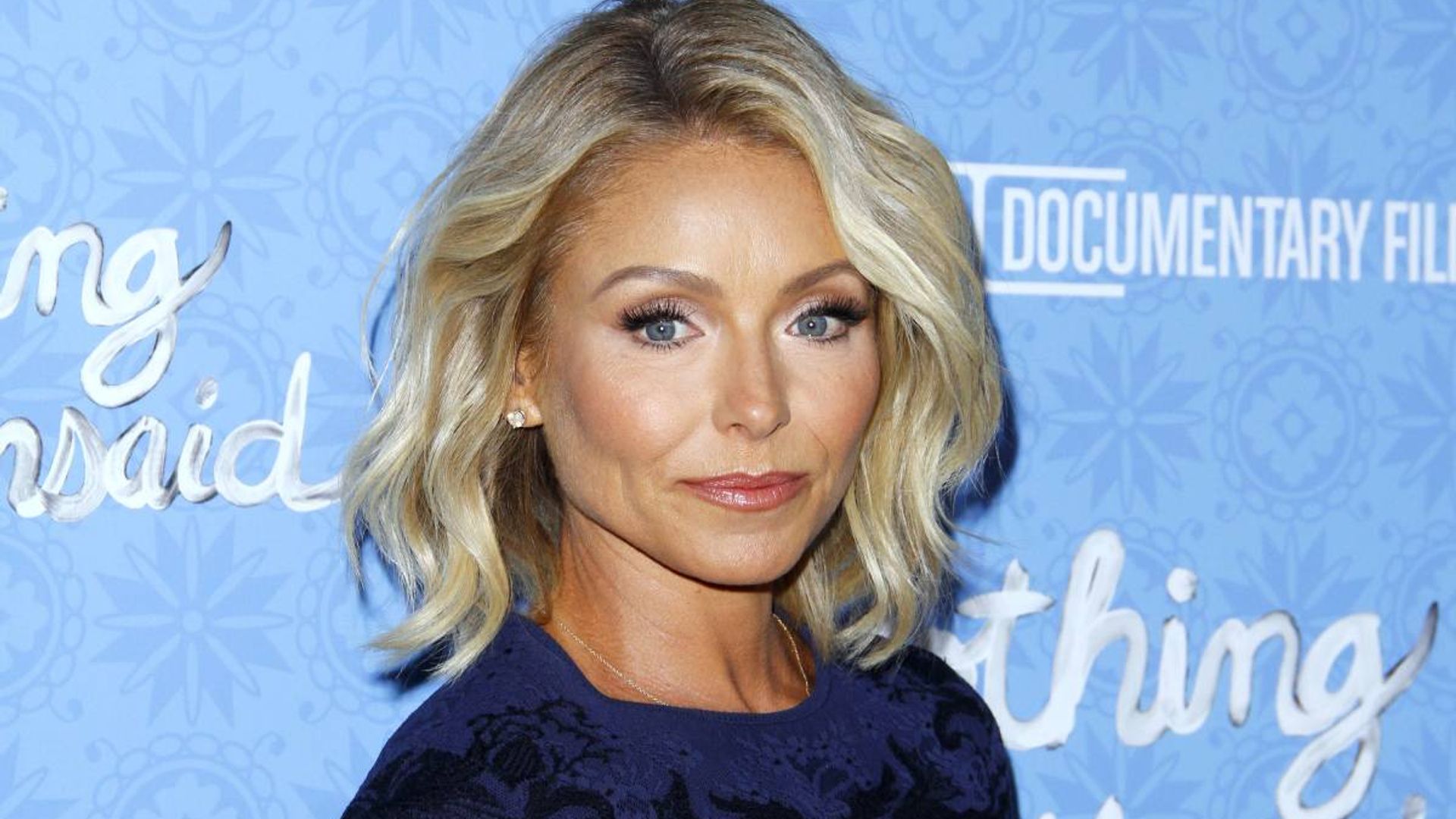 Kelly Ripa wows in a printed dress - and it’s on sale for 70% off | HELLO!