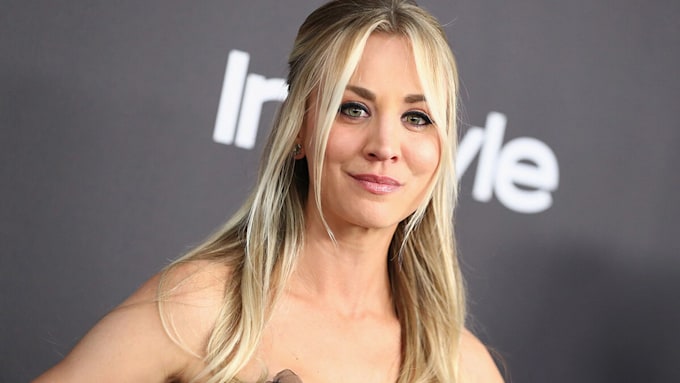Kaley Cuoco stuns in plunging flirty dress for exciting reveal – but ...