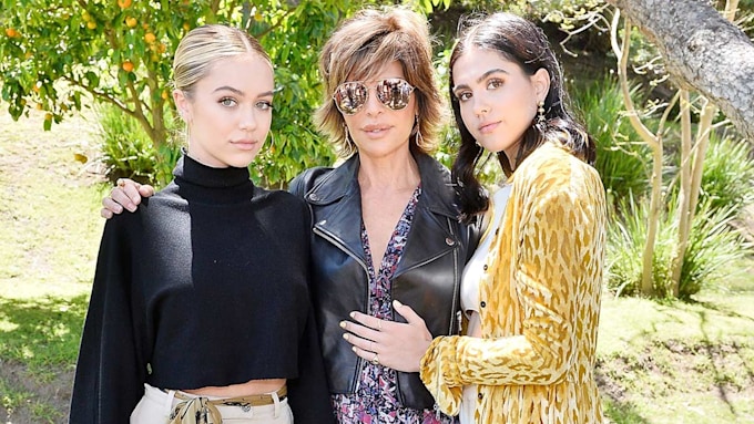 Lisa Rinna's daughters Delilah and Amelia turn up the heat in barely ...