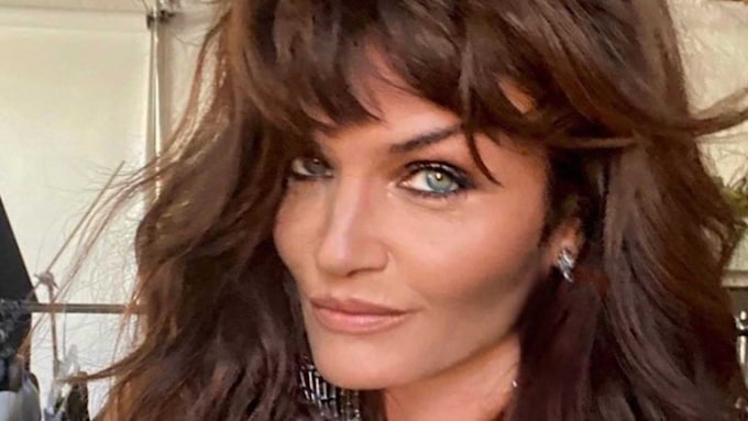 Helena Christensen, 52, renders fans speechless in plunging bodysuit ...