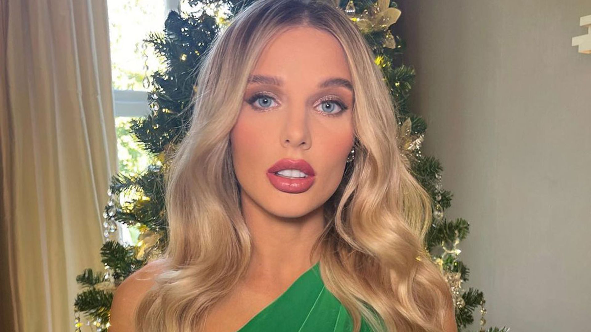 Helen Flanagan drops jaws in slinky curve-hugging dress | HELLO!