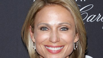 GMA's Amy Robach has fans seeing double in daring green mini-dress | HELLO!