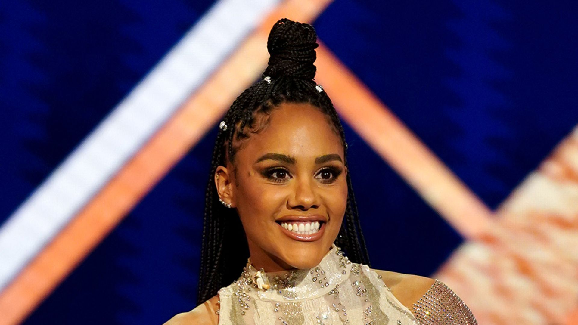 Alex Scott stuns in form-fitting leather leggings on New York trip | HELLO!