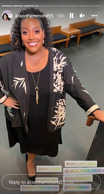 Alison Hammond wows in silky kimono and heels | HELLO!
