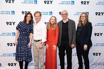 The Drop Out's Amanda Seyfried looks drop-dead gorgeous in lacy red ...