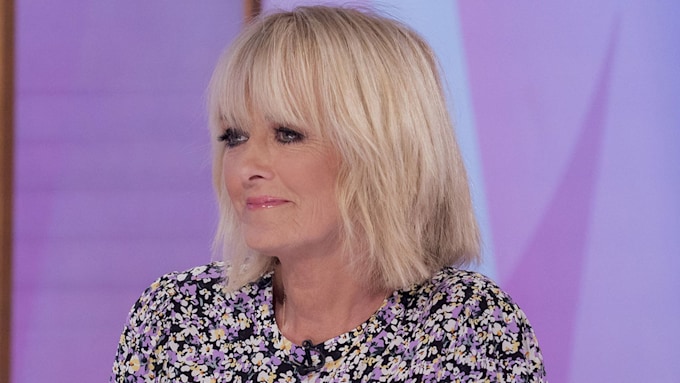 Loose Women's Jane Moore stuns in side-split midi dress | HELLO!