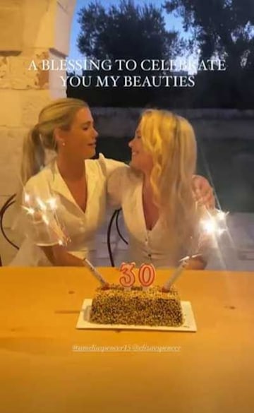 Princess Diana's nieces Lady Amelia and Eliza Spencer twin for special ...