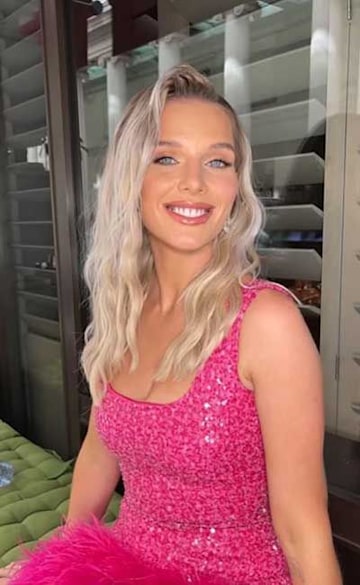 Helen Flanagan turns heads in the flirtiest mini dress and heels | HELLO!