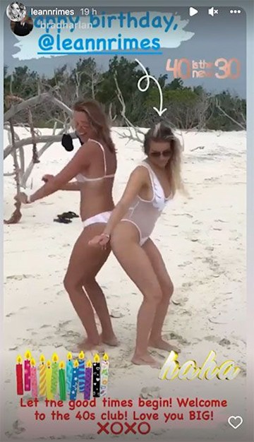 Leann Rimes Wows In Sheer White Swimsuit As She Turns 40 Hello