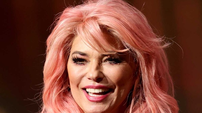 Shania Twain dazzles in leopard-print bralette in most daring look to ...