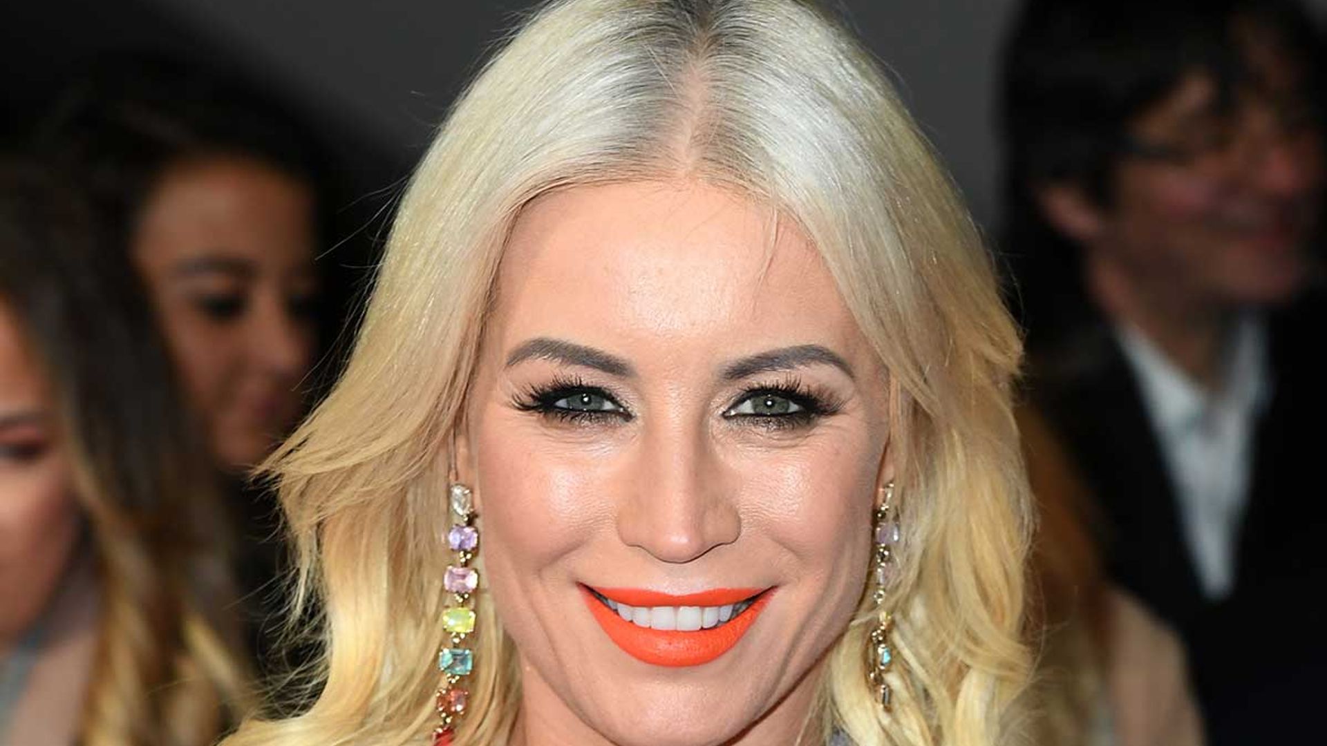 Denise van Outen sets pulses racing in plunging swimsuit during luxury ...