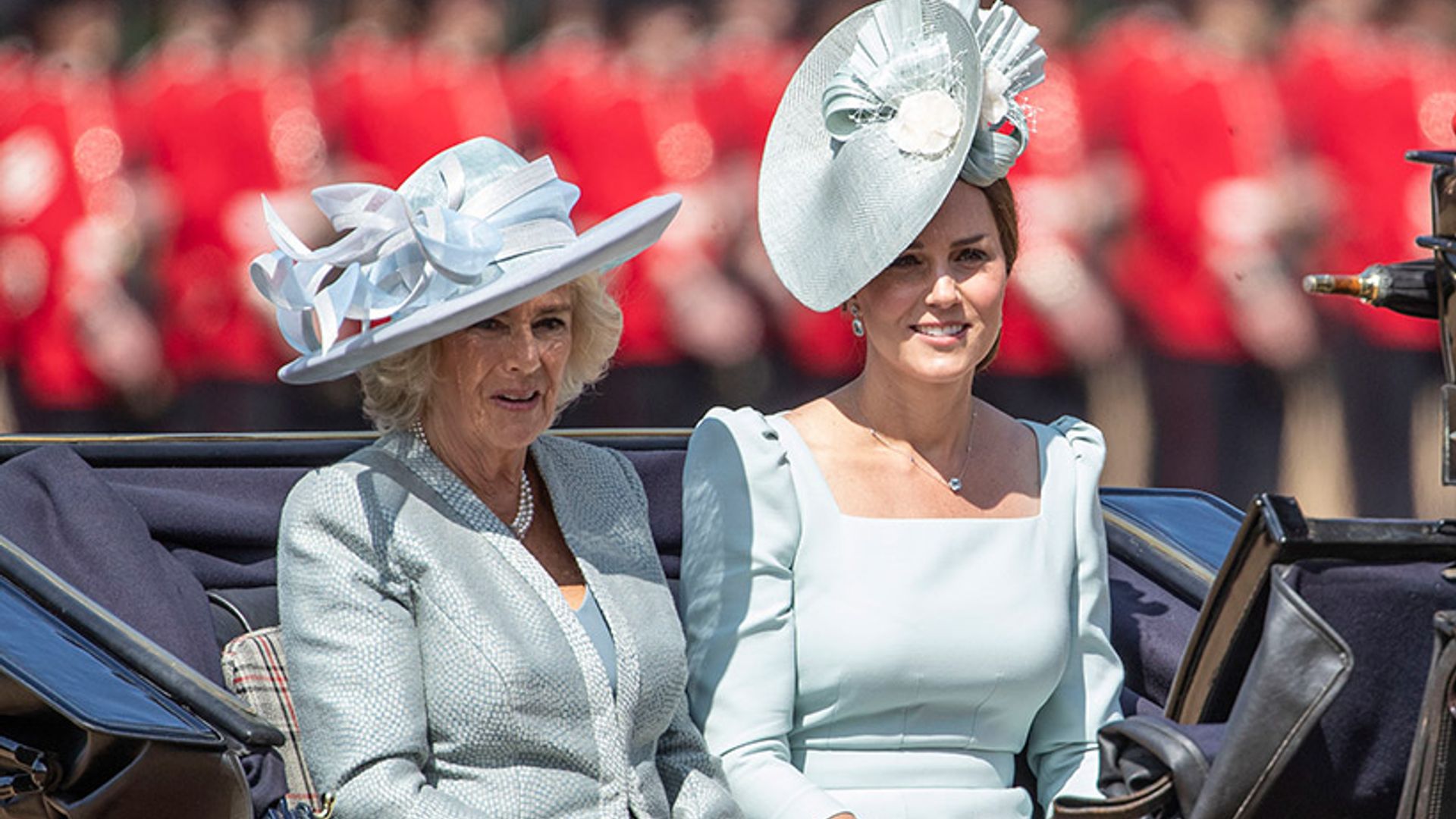 Kate Middleton looks gorgeous in blue at Trooping the Colour | HELLO!