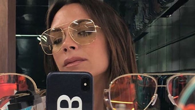 Victoria Beckham channels a Charlie's Angel in double denim | HELLO!