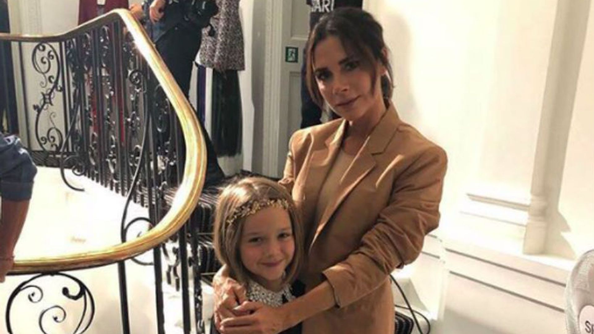 Harper Beckham takes fashion inspiration from Princess Charlotte | HELLO!
