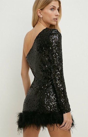 12 best feather dresses for 2023: From ASOS to Zara, Nadine Merabi ...