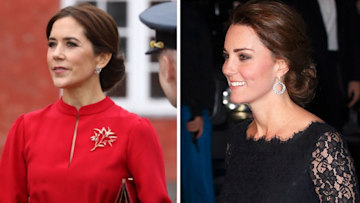 Crown Princess Mary of Denmark looks exactly like Kate Middleton in her ...