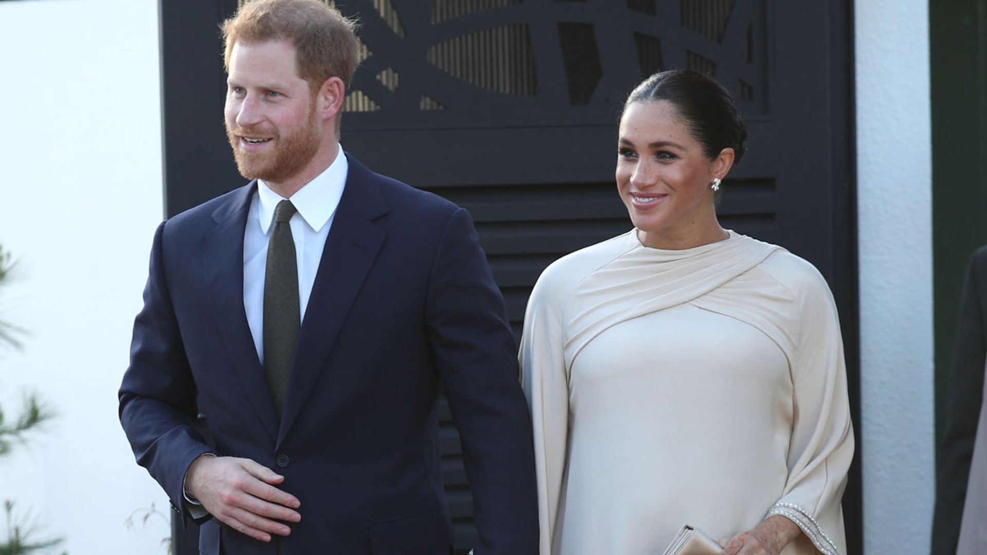 Meghan Markle dazzles in Dior at evening reception in Morocco with ...
