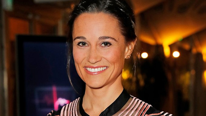 Pippa Middleton stuns in eye-catching Temperley dress at first public ...