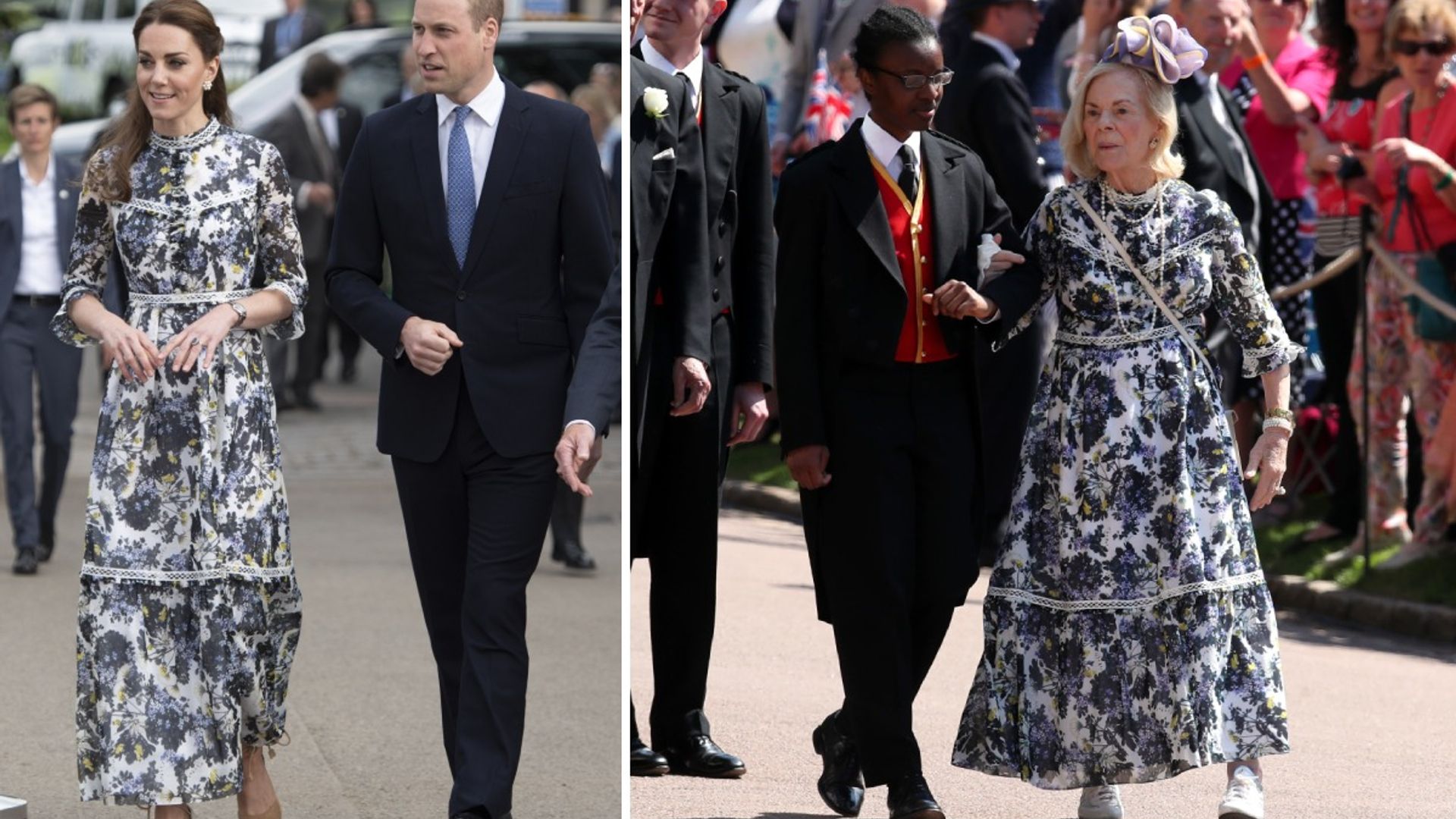 Kate Middleton just wore the same dress as the Duchess of Kent, 86 | HELLO!