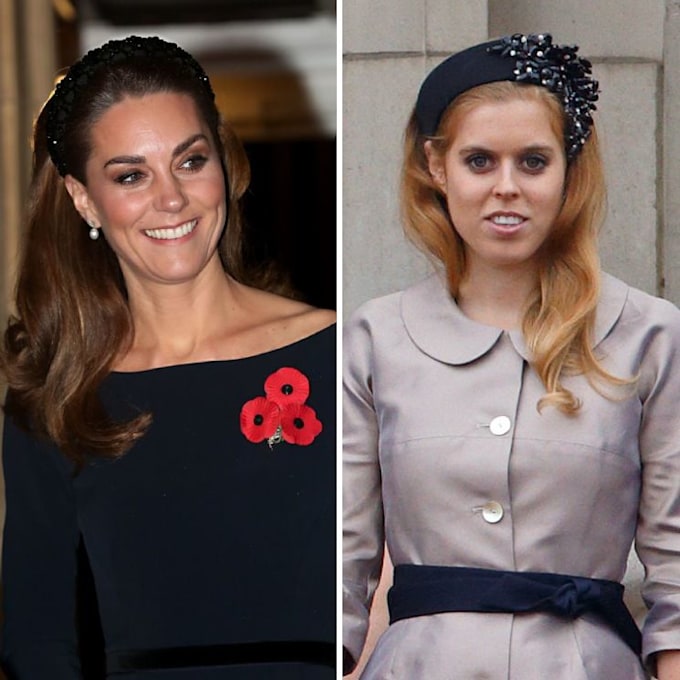 Royals Wearing Headbands Kate Middleton To Princesses Beatrice And