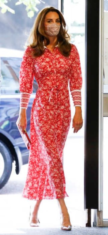 Kate Middleton style floral shirt dresses are on sale for up to 70% off ...