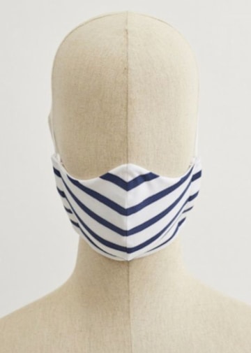 Get a Breton stripe face mask and matching t-shirt a la Kate Middleton ...