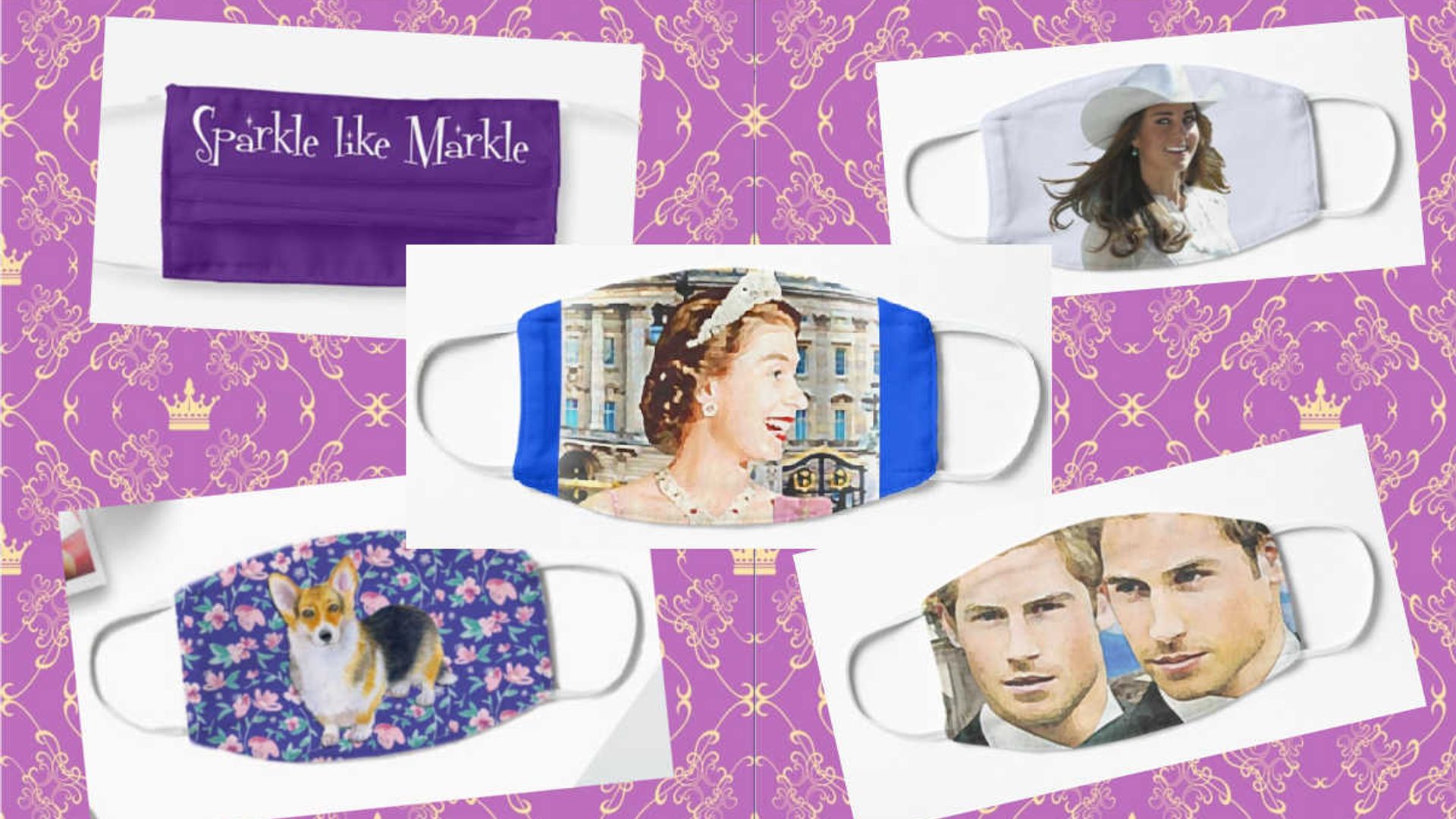 Best face masks for fans of the royal family: Perfect for a Queen or ...