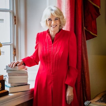 Duchess Camilla stuns in arty new portrait for special launch | HELLO!