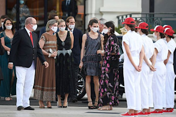 Beatrice Borromeo's sparkling Dior ball gown is too stunning for words ...