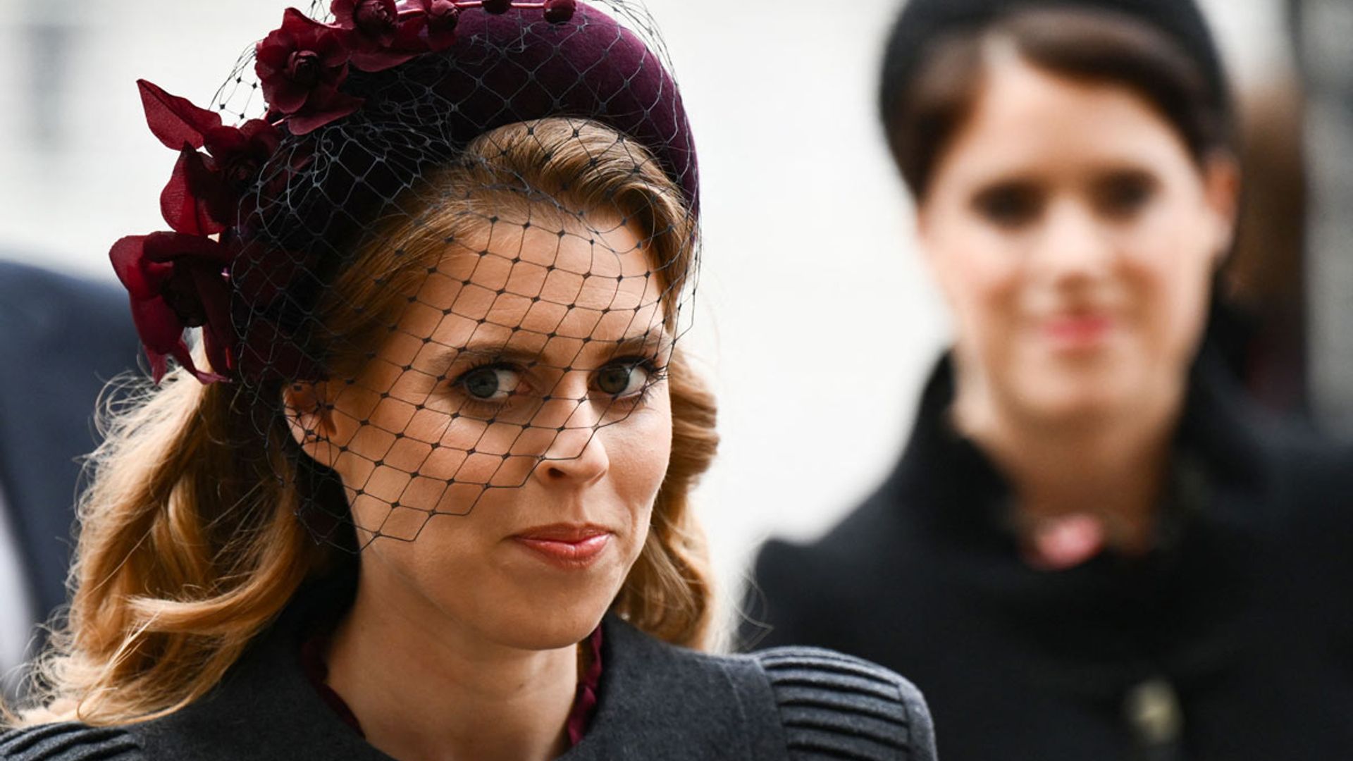 Princess Beatrice wears statement coat and best headband we've seen at ...