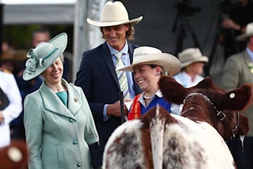 Princess Anne stuns in chic outfit in subtle tribute to Prince Philip ...