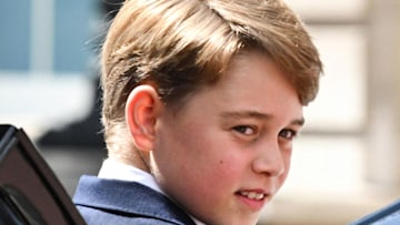 Prince George suits up for surprise outing with Kate Middleton and ...