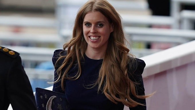 Princess Beatrice’s secret weapon dress revealed | HELLO!