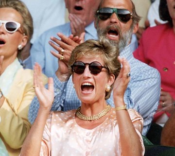 Princess Diana was total outfit goals at Wimbledon - here's proof | HELLO!