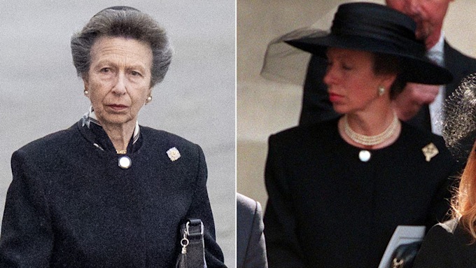 Princess Anne surprises in 25-year-old outfit from Princess Diana's ...