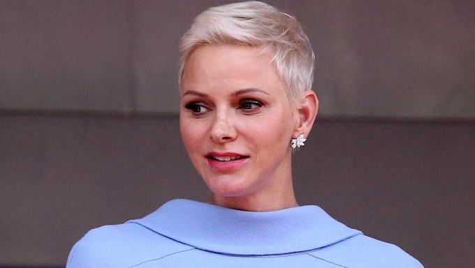 Princess Charlene looks so sharp in super flattering flares | HELLO!