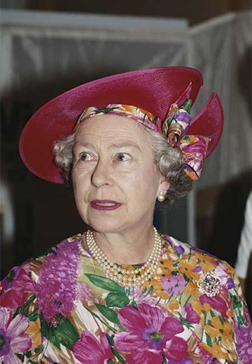 Queen Elizabeth II's most 'wow' dress moments EVER | HELLO!