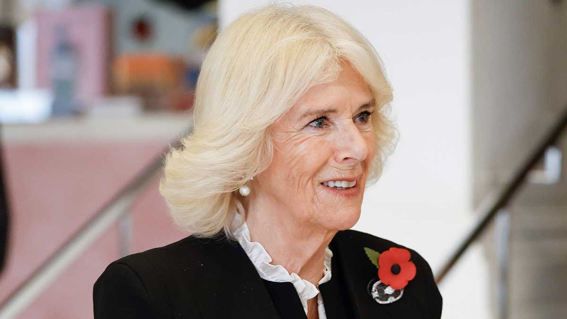 Queen Consort Camilla twins with Princess Beatrice in sweetest dress ...