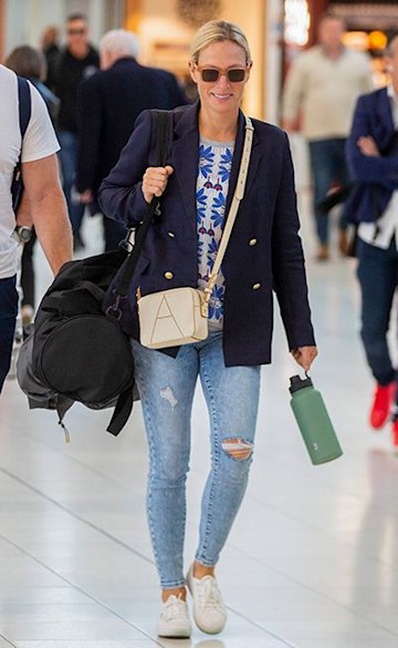 Zara Tindall Debuts Casual Look In Ripped Skinny Jeans Hello