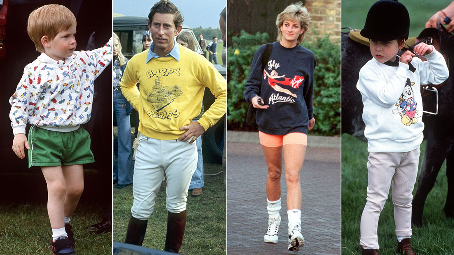 Cute royals in cartoon jumpers: Prince William, Prince Harry & more ...