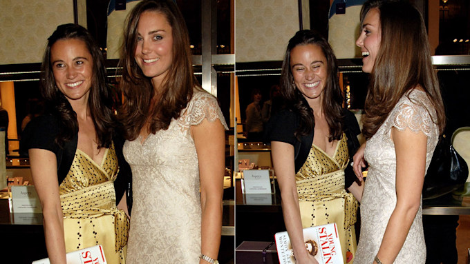 Kate Middleton's lacy bodycon while partying with sister Pippa was so ...