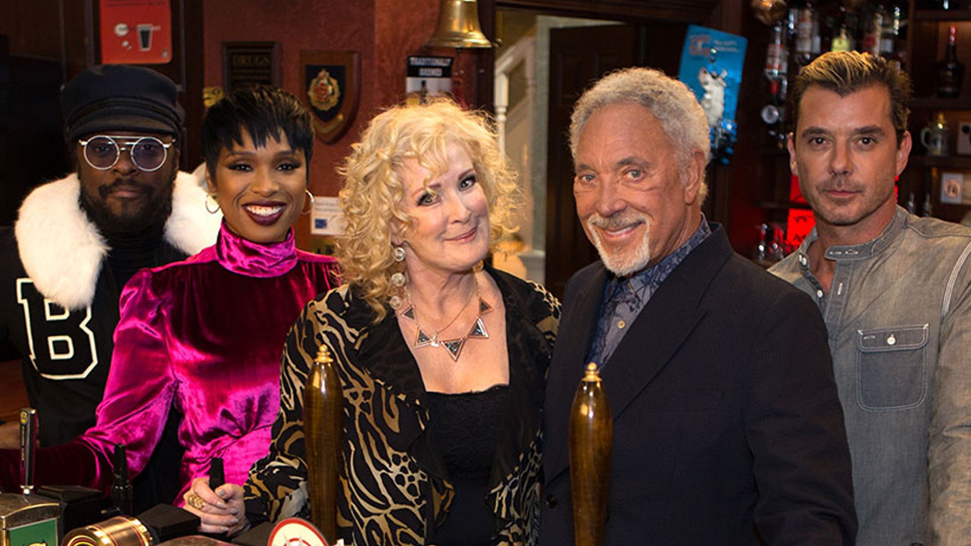The Voice UK judges enjoy the delights of Coronation Street's ...